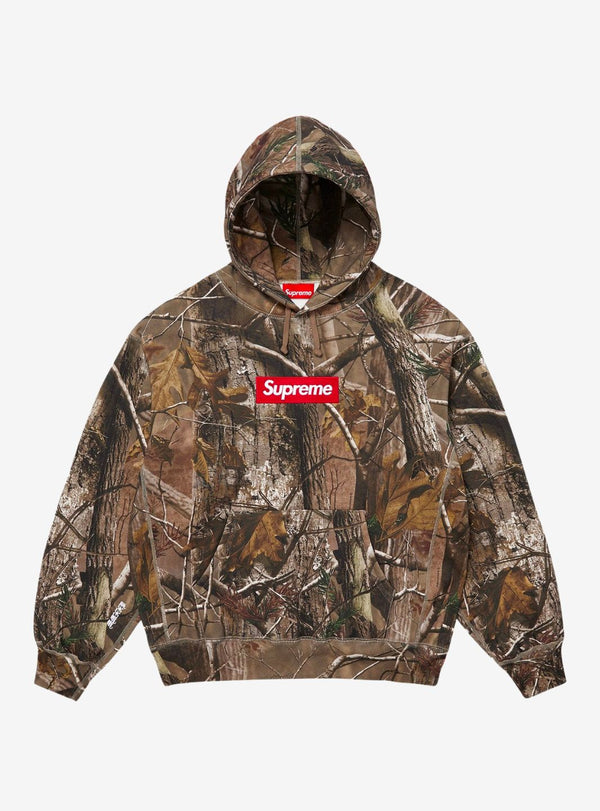 Supreme Box Logo Hooded Sweatshirt Real Tree Camo (FW25) | ResellZone