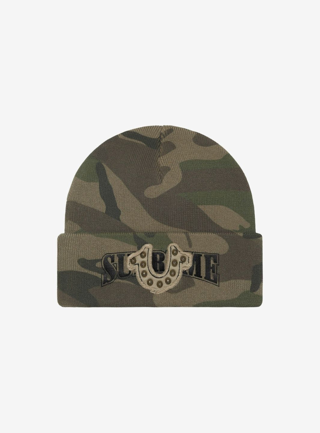 Supreme True Religion Beanie Olive Camo (FW25) | ResellZone